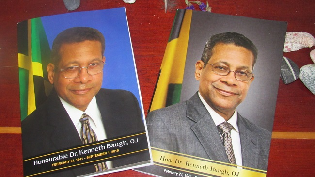 Tribute to The Honourable Dr. Kenneth Baugh, OJ Former Minister of ...