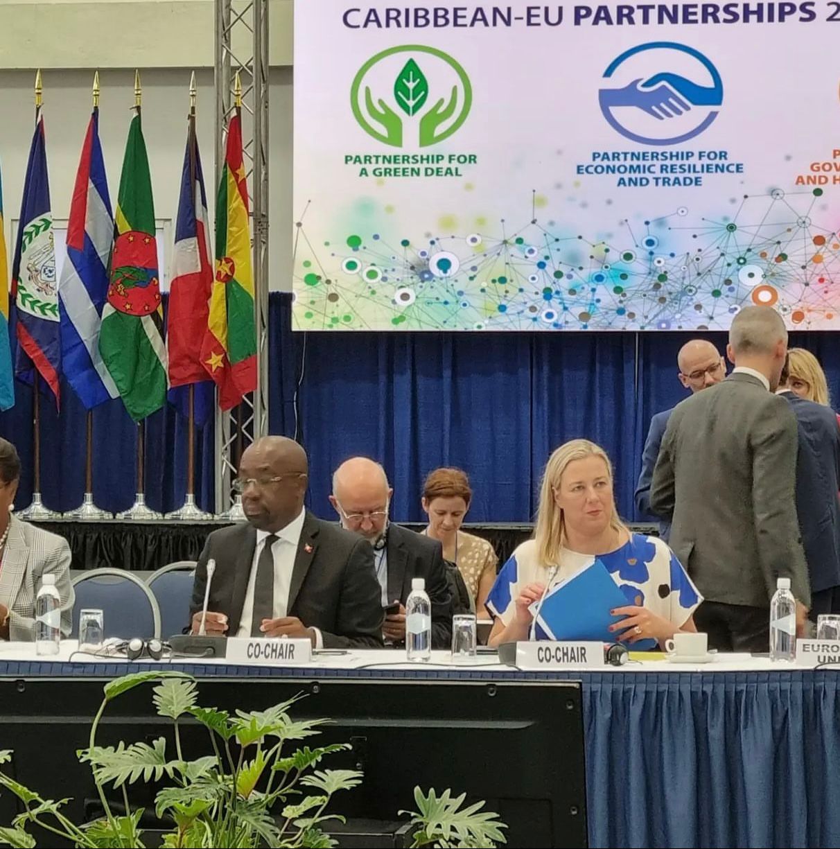 Johnson Smith attends Joint Ministerial Meeting to launch the three key ...