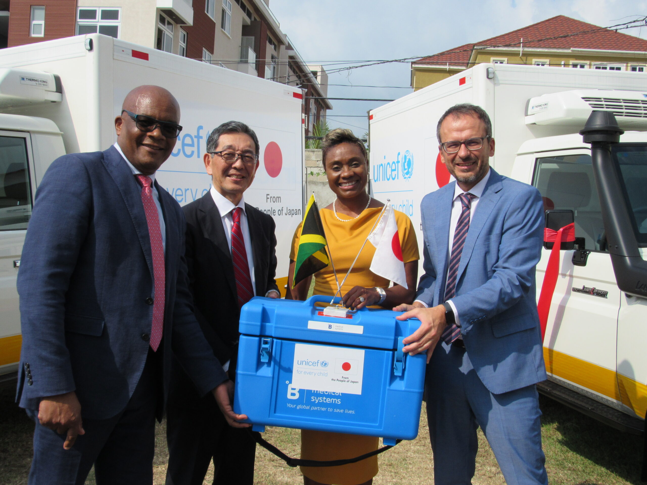 Japan through UNICEF’s Emergency Grant Aid Donates Cold Chain Storage ...