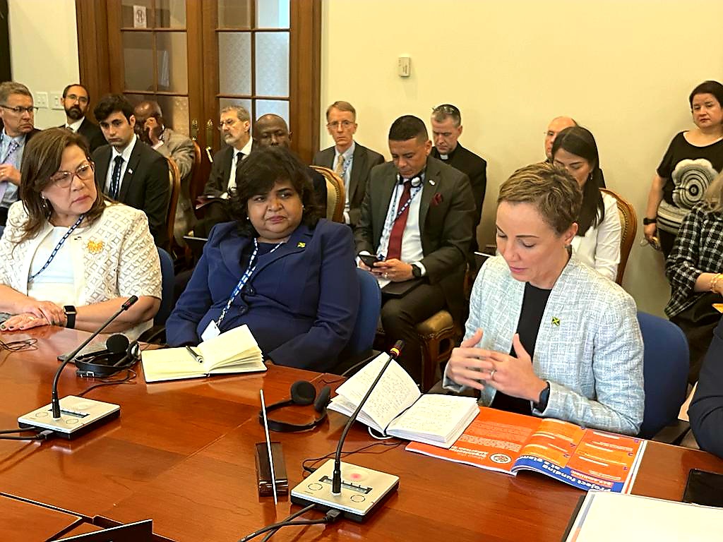Foreign Minister Addresses Oas Working Group On Haiti Mfaft Jamaica